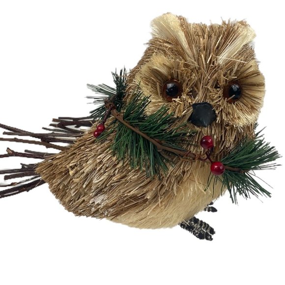 Holiday | Vintage Primitive Rustic Farmhouse Folkart Sisal Christmas ...